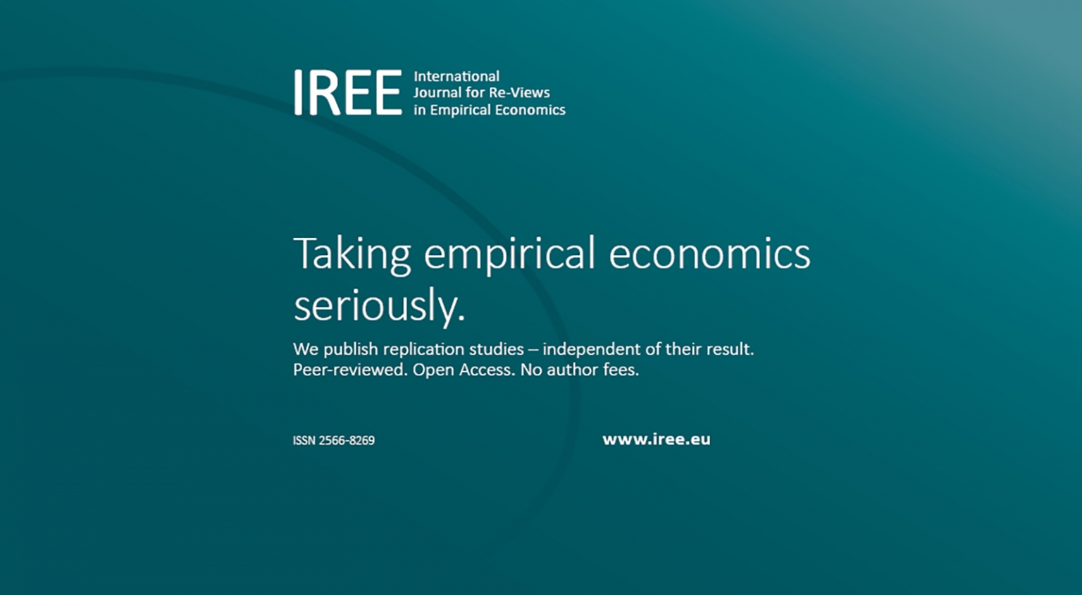 Publishing replications